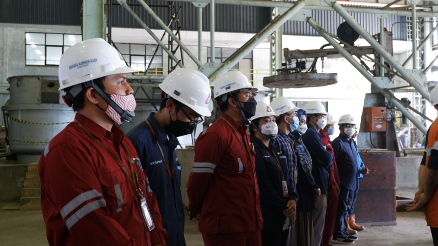 Soft Commissioning Billet Inspection Line PT Indonesia Aluminium Alloy ...