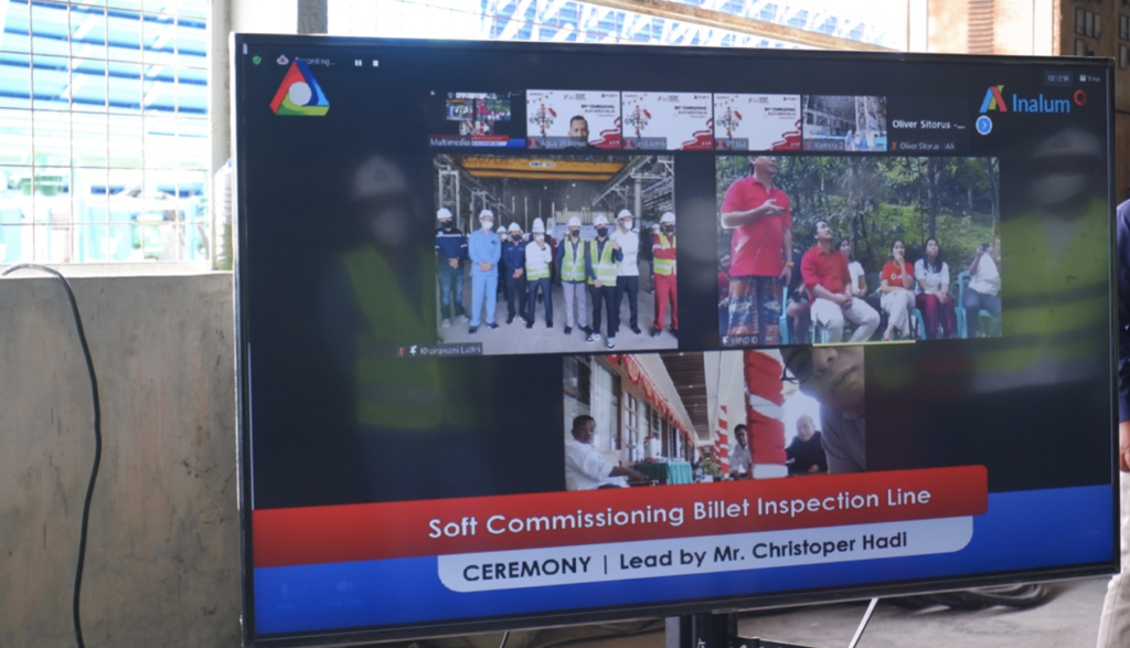 Soft Commissioning Billet Inspection Line PT Indonesia Aluminium Alloy ...