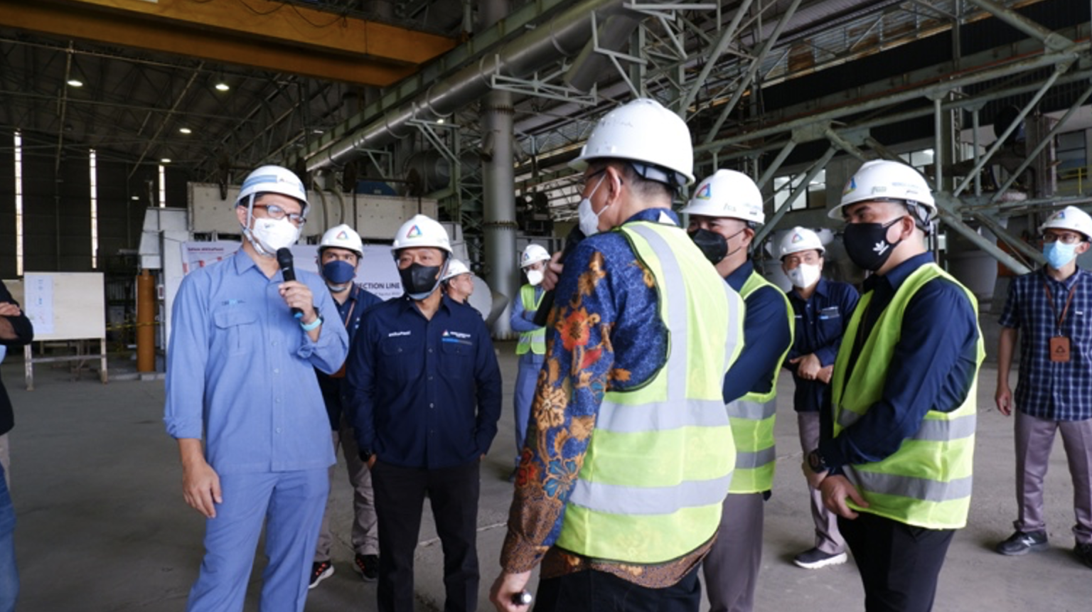 Soft Commissioning Billet Inspection Line PT Indonesia Aluminium Alloy ...