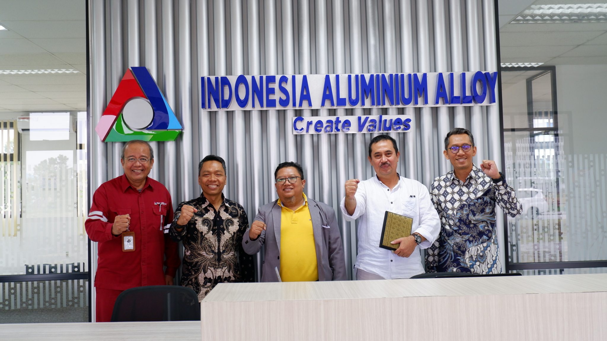 PT Indonesia Aluminium Alloy Terima Kunjungan Sharing Session PT Alindo ...